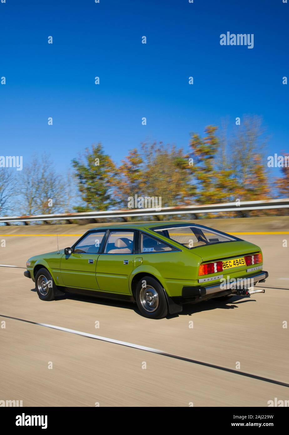 1978 Rover SD1 2600 classic British executive car Stock Photo - Alamy