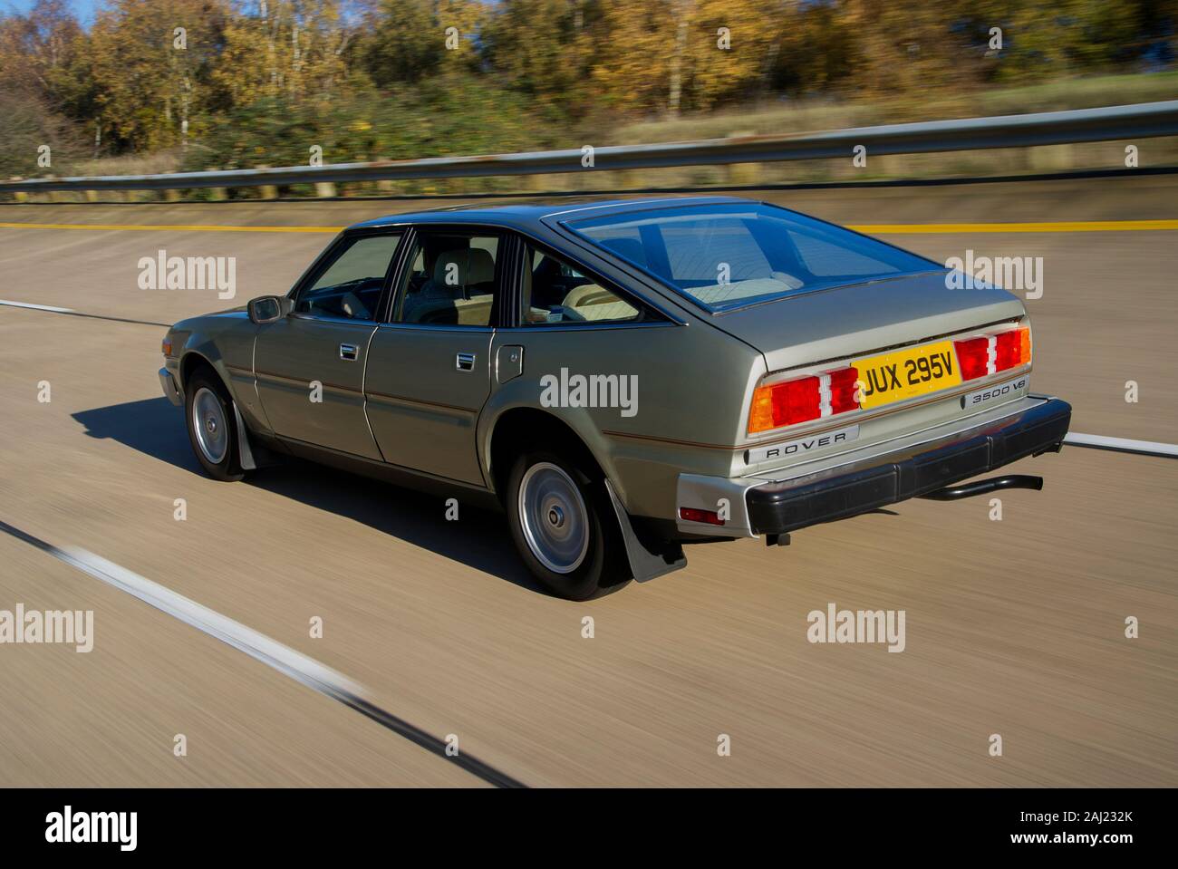 1980 North American spec Rover SD1 V8 classic executive car Stock Photo ...