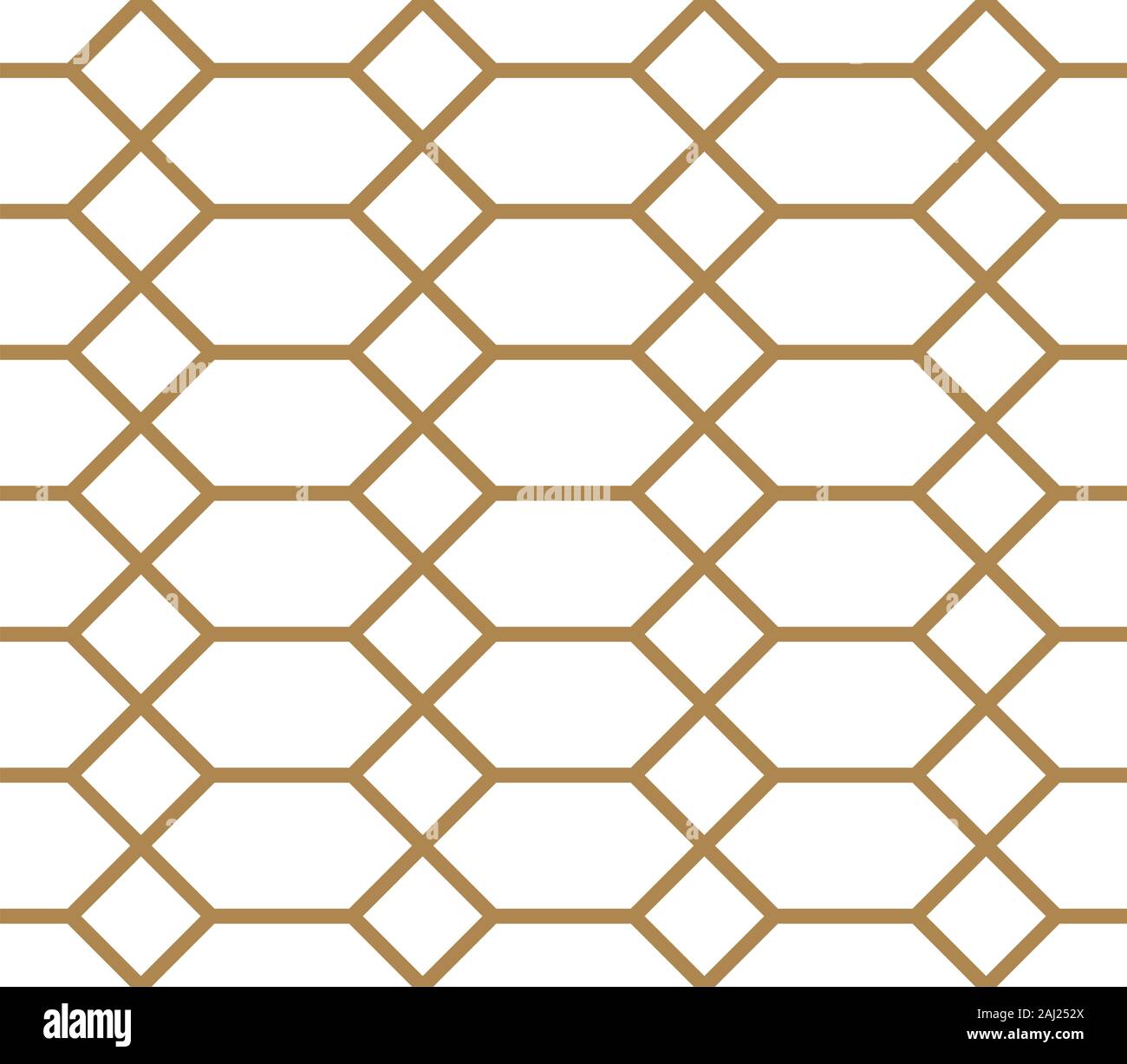 Seamless geometric pattern. Brown lines on a white background Stock ...