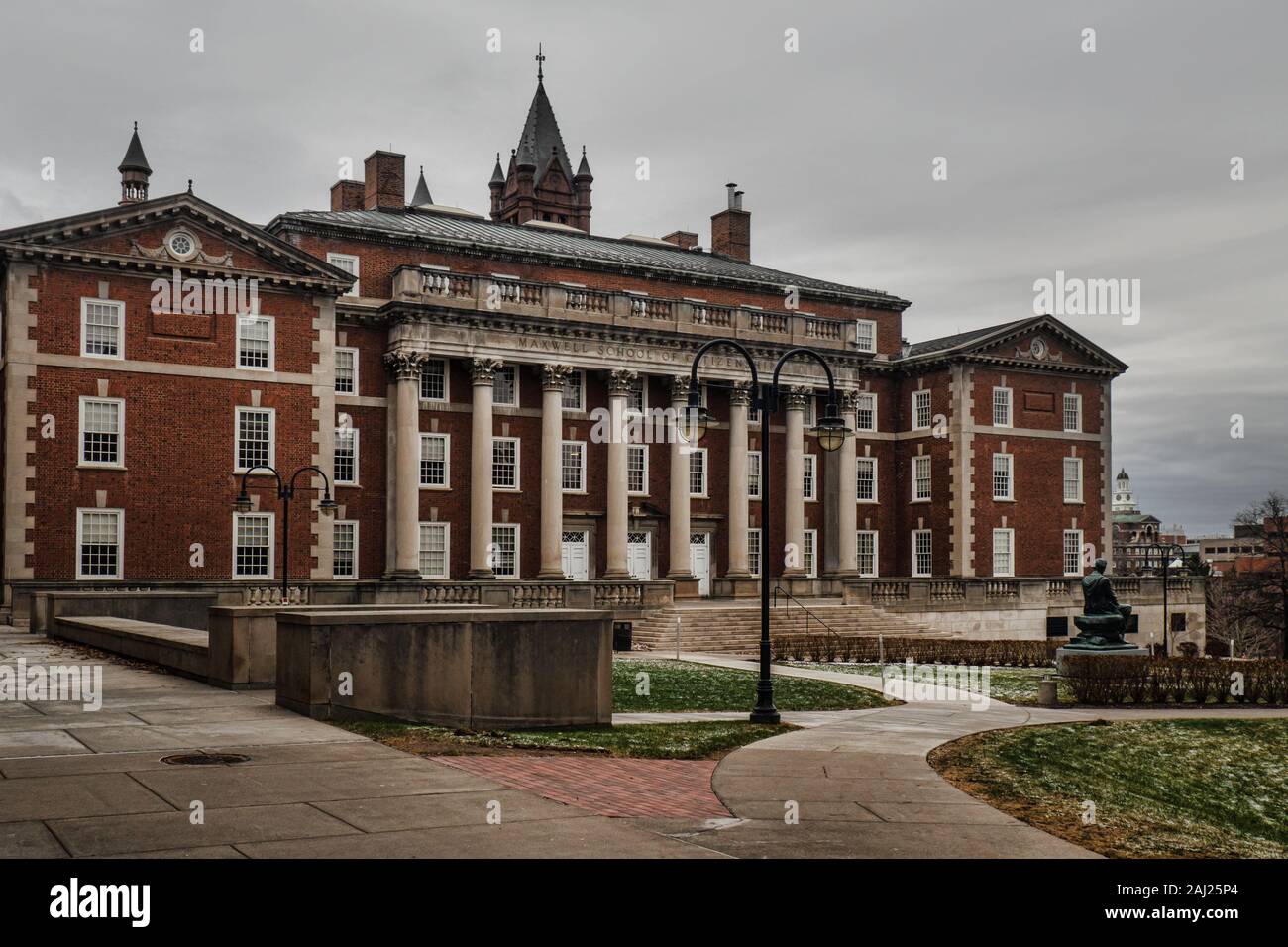 Syracuse, New York, USA. January 1, 2020. The Maxwell School of ...