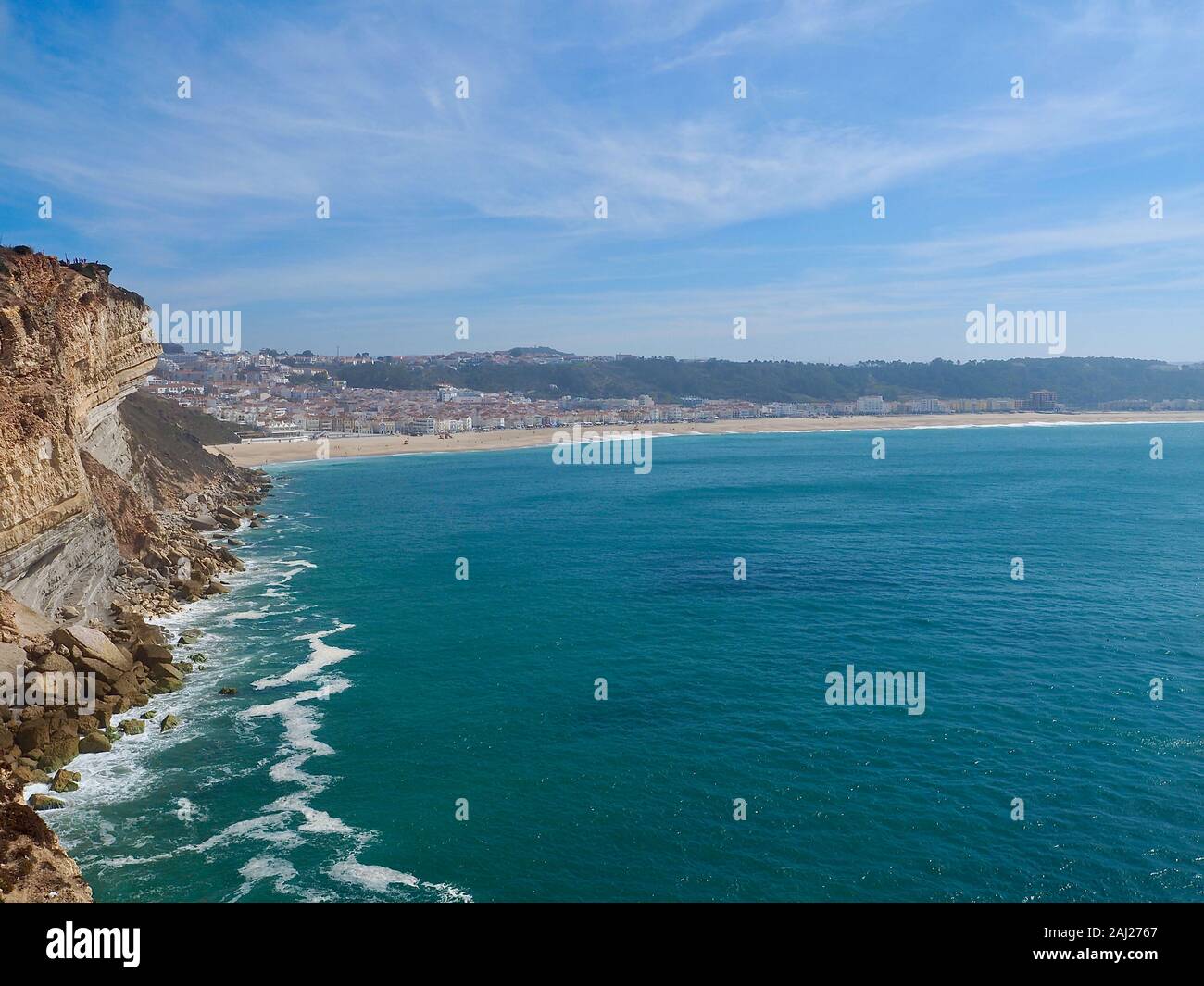 Nazare lighthouse hi-res stock photography and images - Alamy