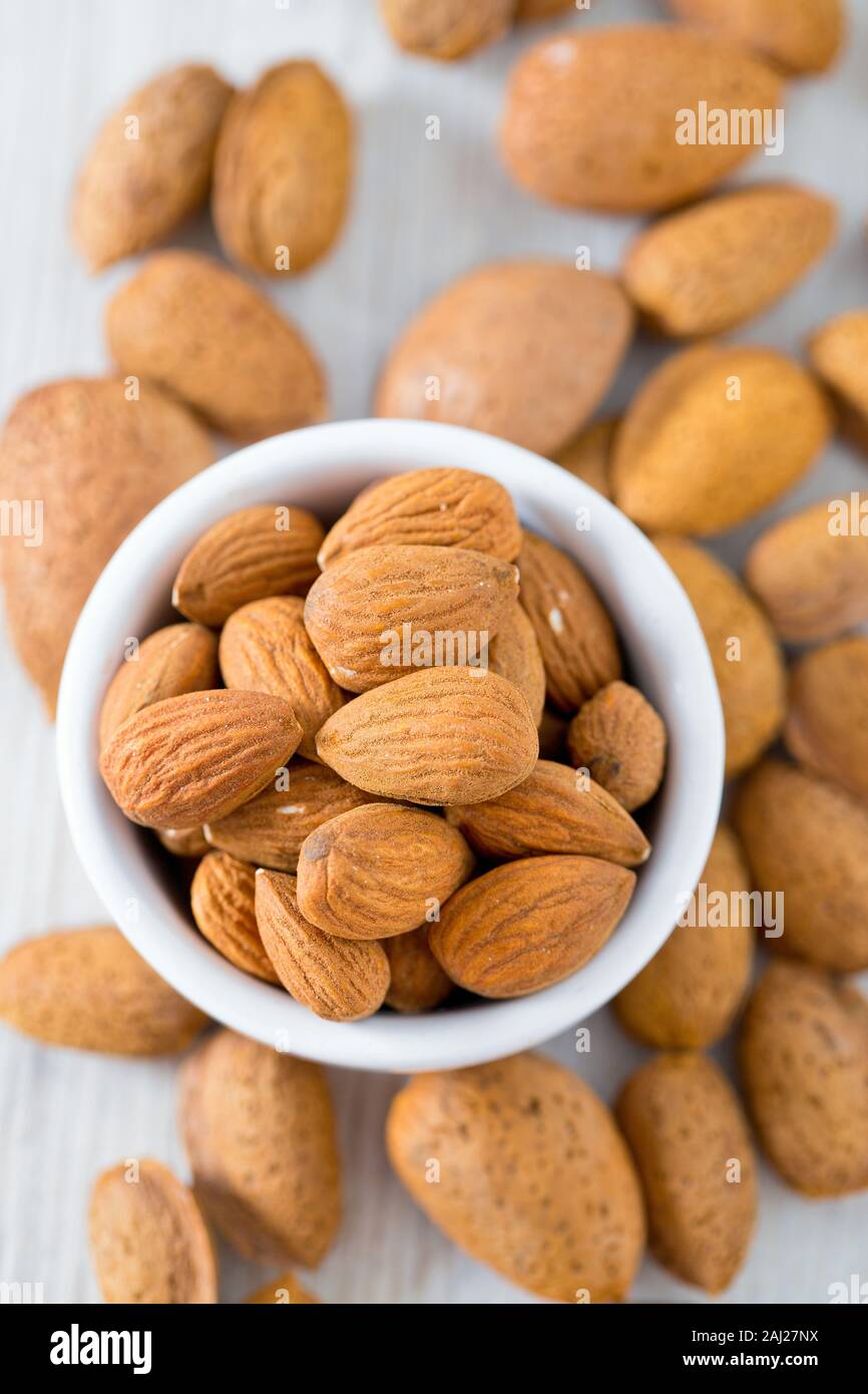 Nutty almonds hi-res stock photography and images - Alamy