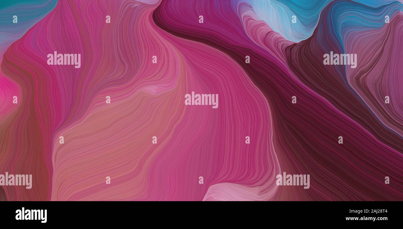 background graphic with curvy background design with dark moderate pink ...