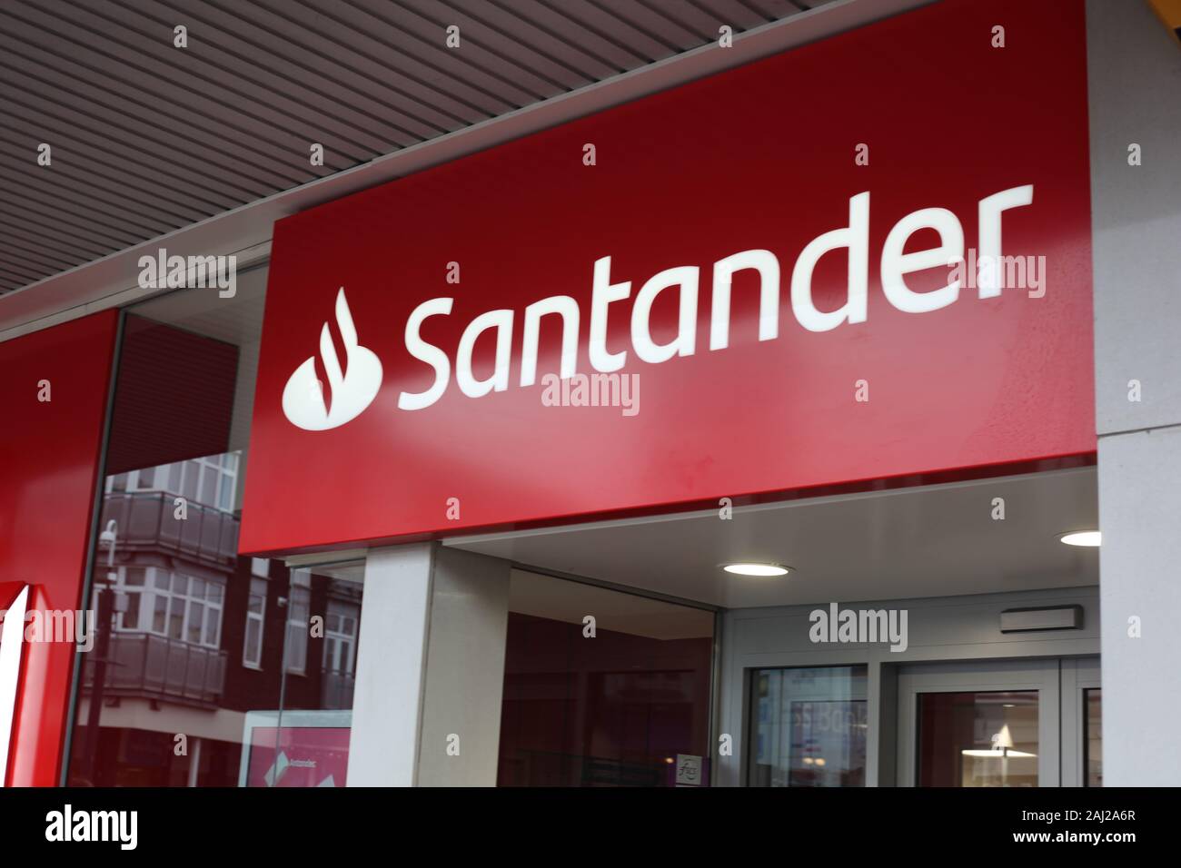 Santander Bank In British High High Resolution Stock Photography and ...