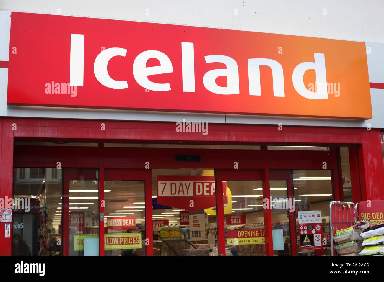 Iceland frozen foods hi-res stock photography and images - Alamy