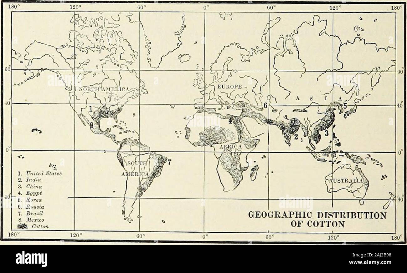 New geographies . GEOGRAPHIC DISTRIBUTION OF INDIAN CORN OR MAIZE Fig ...
