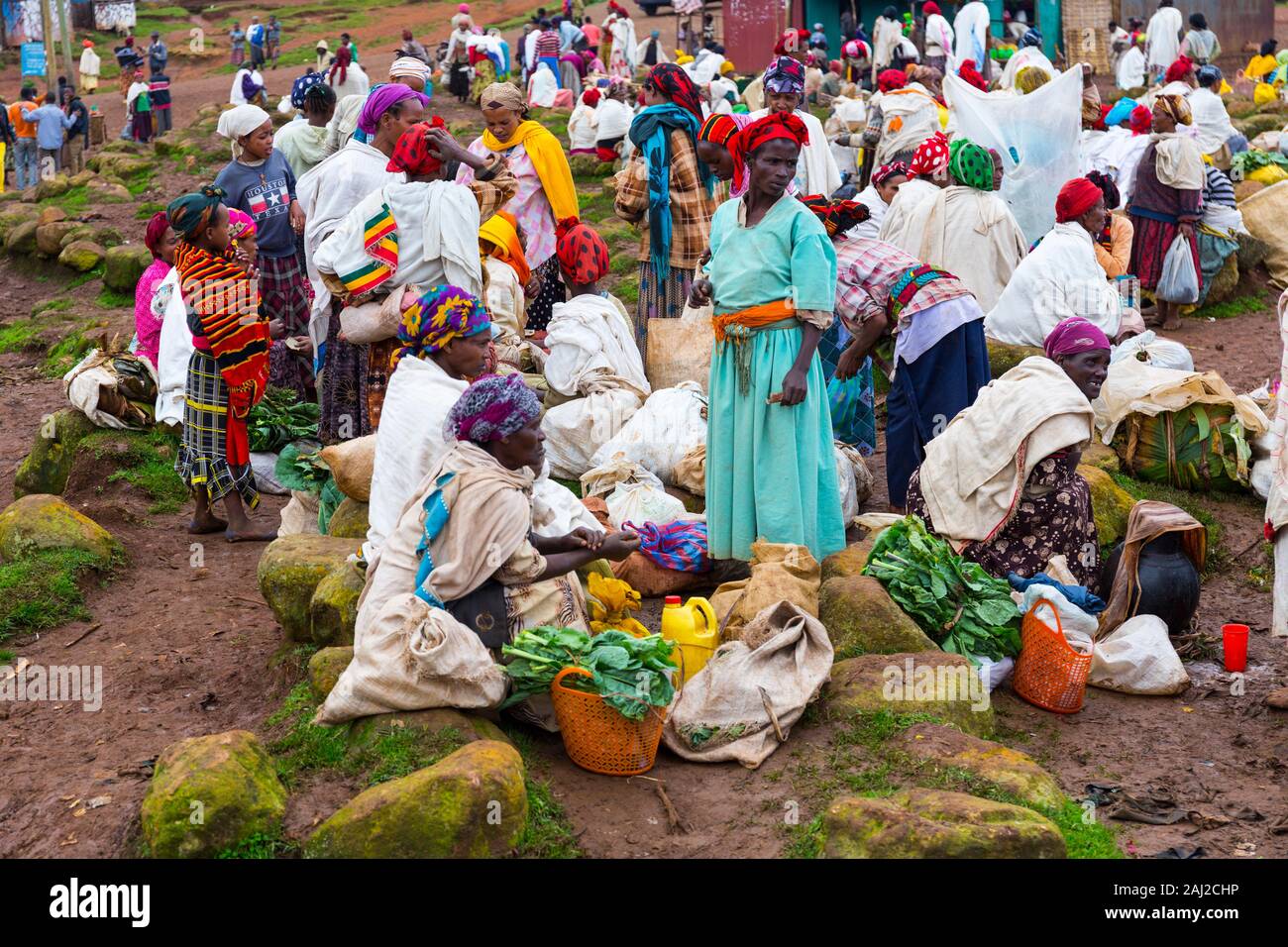 Dorze people, Naciones, Etiopia, Africa Stock Photo - Alamy