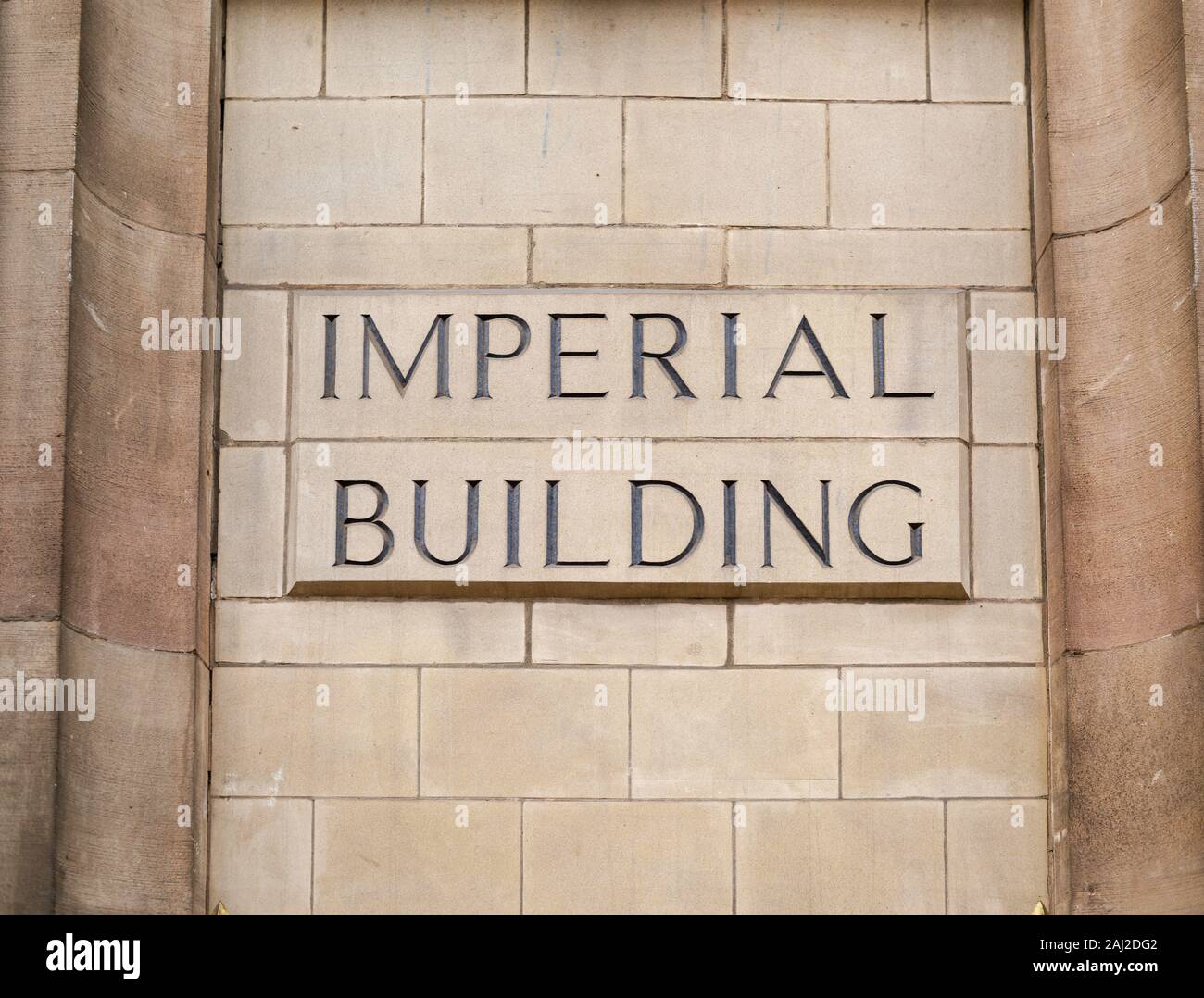 Imperial Building Nottingham City Centre, UK Stock Photo - Alamy