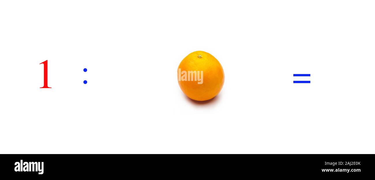 Simple problems of mathematical division with oranges, problems for ...