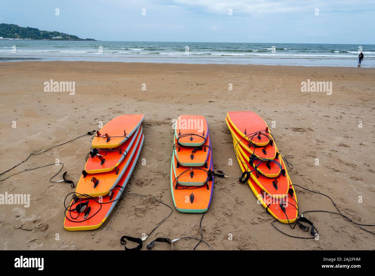 Stack of surfboards at sea Stock Photo - Alamy