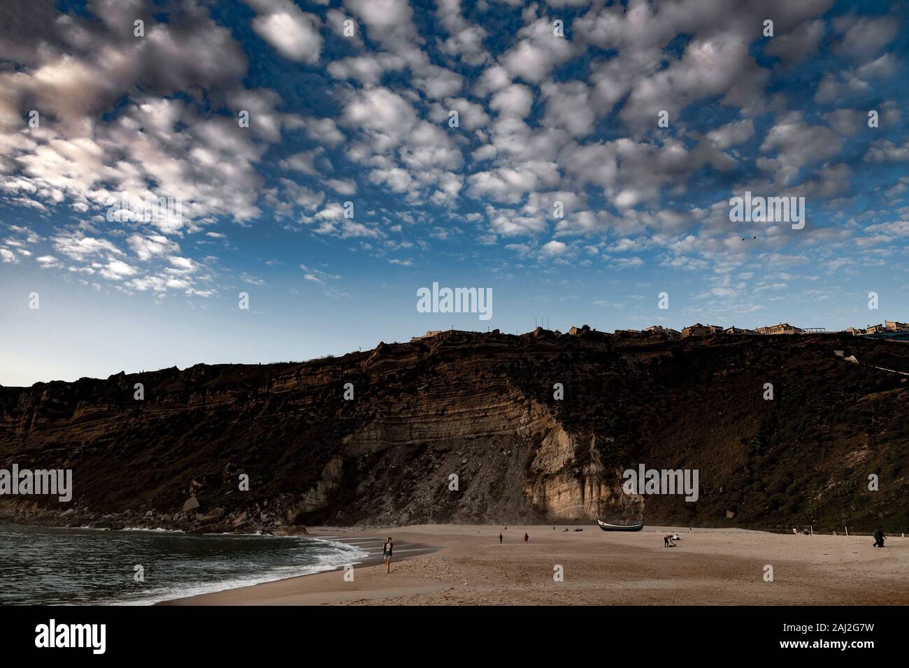 Nazare wave dusk hi-res stock photography and images - Alamy