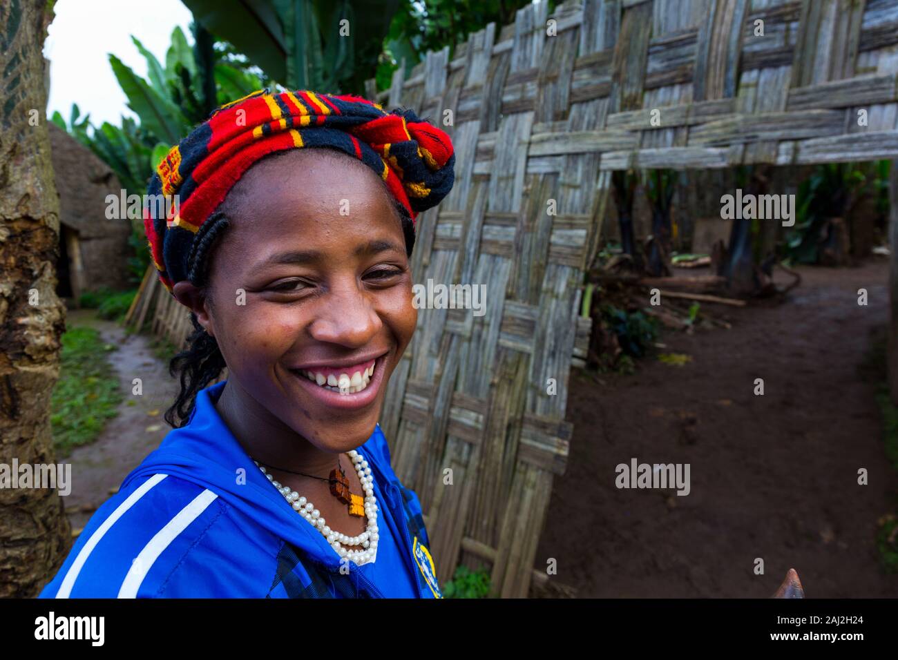 Dorze people, Naciones, Etiopia, Africa Stock Photo - Alamy