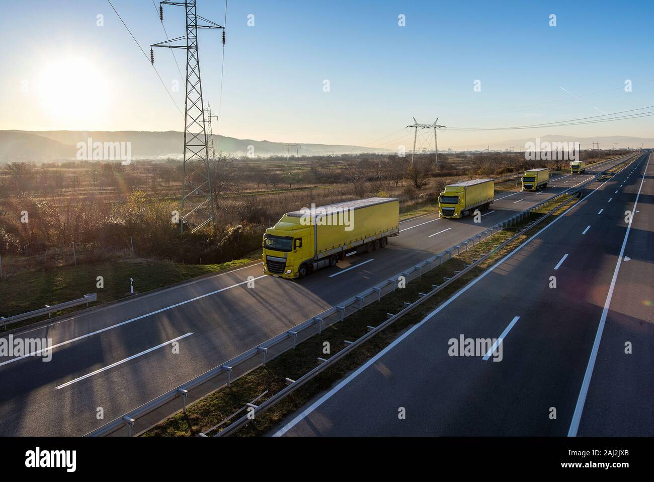 Truck column hi-res stock photography and images - Alamy