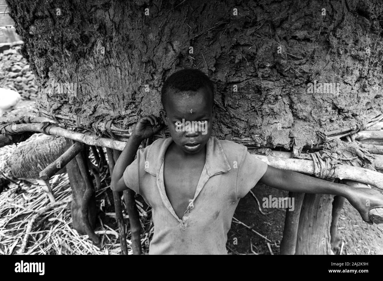 Konso people, Konso village, Naciones, Ethiopia, Africa Stock Photo - Alamy