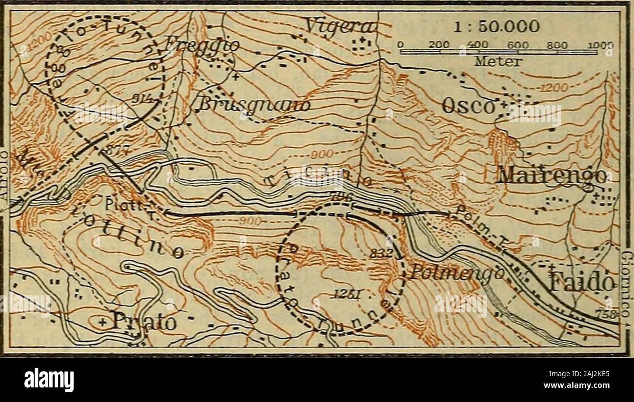 Map of prato hi-res stock photography and images - Alamy