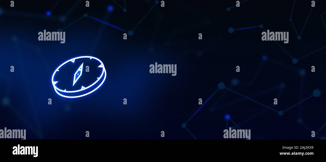 Compass Navigation, location, map, gps, Business vision, Landing page ...