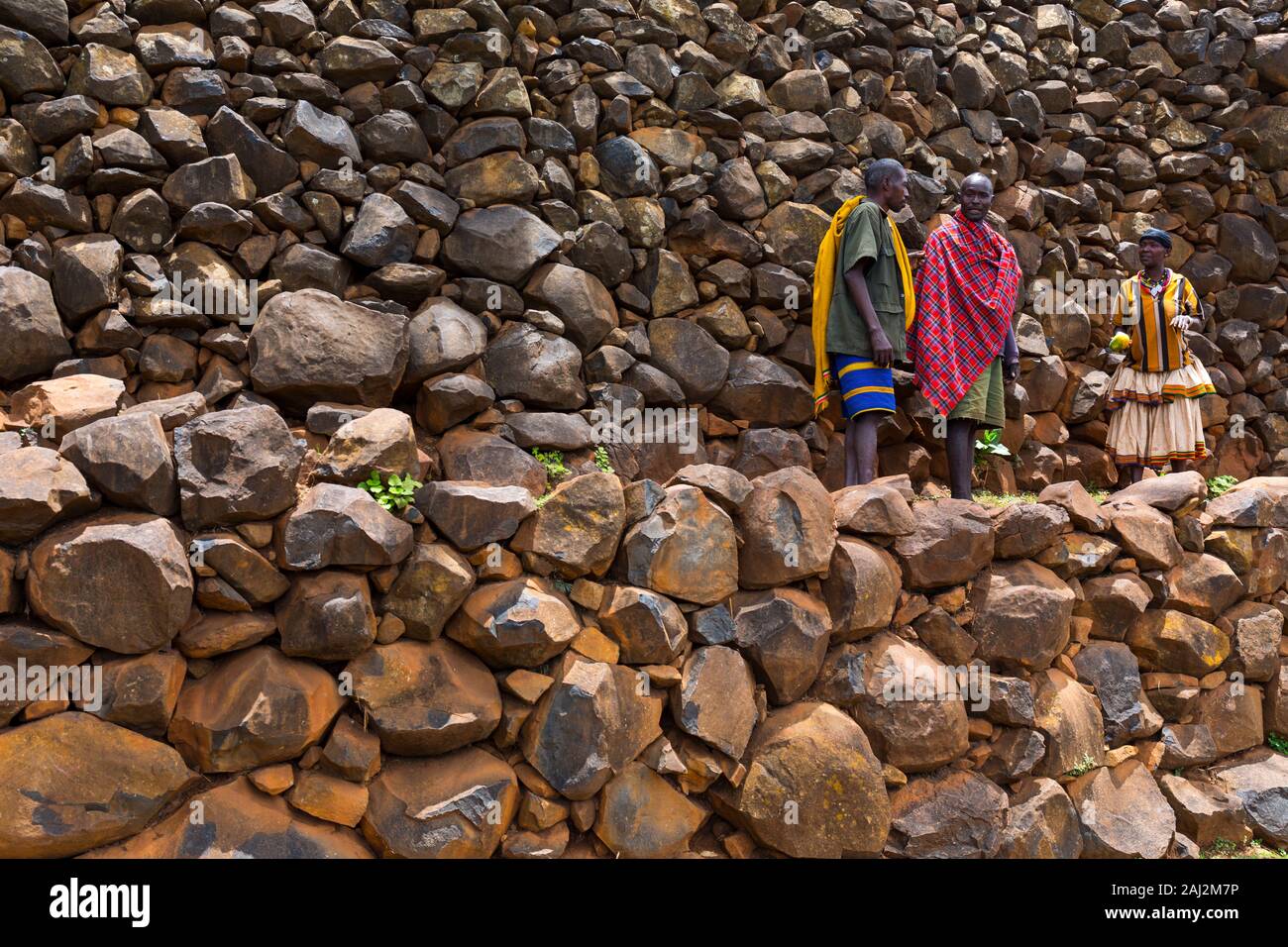 Konso people, Konso village, Naciones, Ethiopia, Africa Stock Photo - Alamy