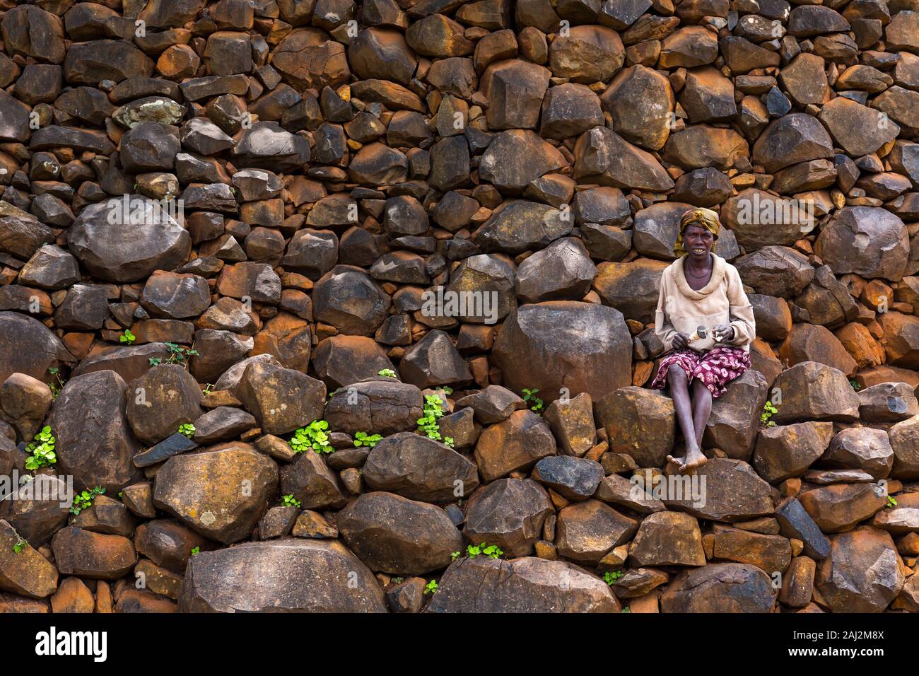Konso people, Konso village, Naciones, Ethiopia, Africa Stock Photo - Alamy