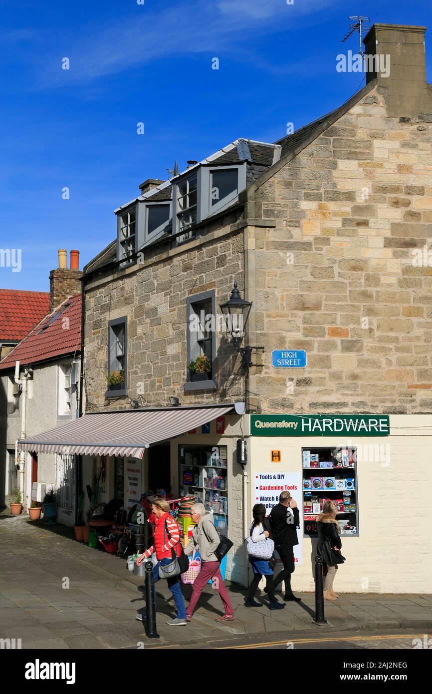 High Street, South Queensferry, Edinburgh, Scotland, United Kingdom ...