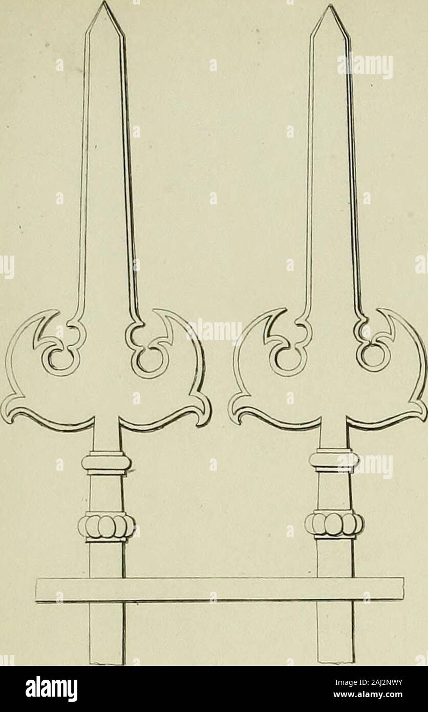 Examples of ornamental metal work Stock Photo - Alamy