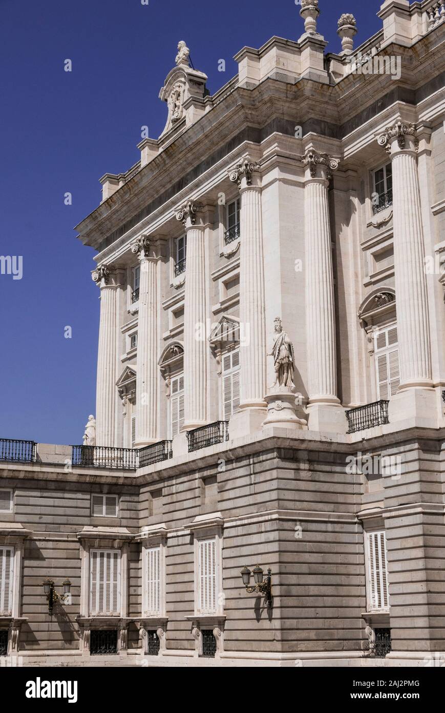 The Royal Palace in Madrid, Spain Stock Photo - Alamy