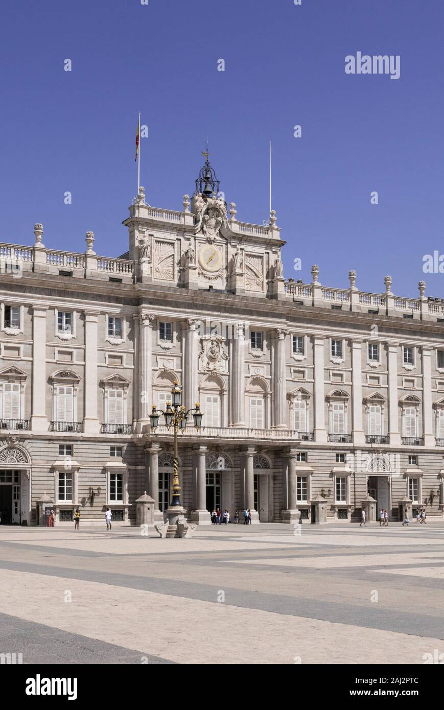 The Royal Palace in Madrid, Spain Stock Photo - Alamy
