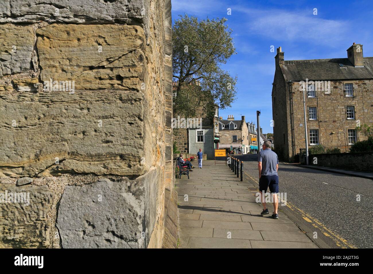 High Street, South Queensferry, Edinburgh, Scotland, United Kingdom ...