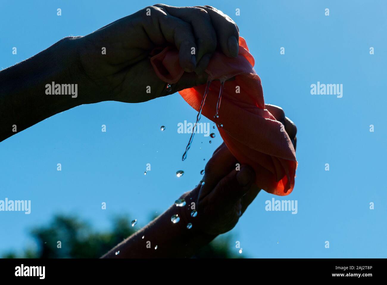 Hands twist hi-res stock photography and images - Alamy