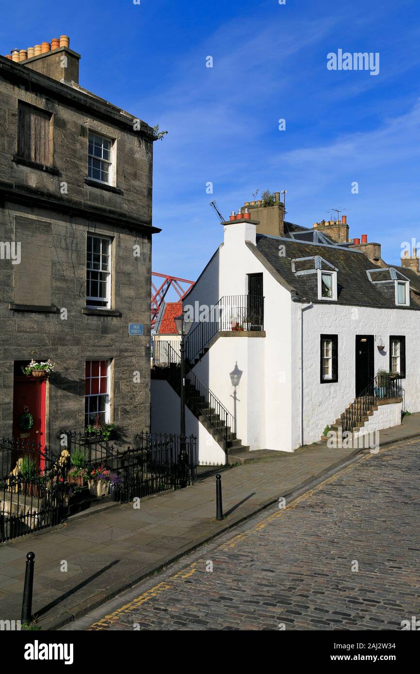 Edinburgh Street, South Queensferry, Edinburgh, Scotland, United ...