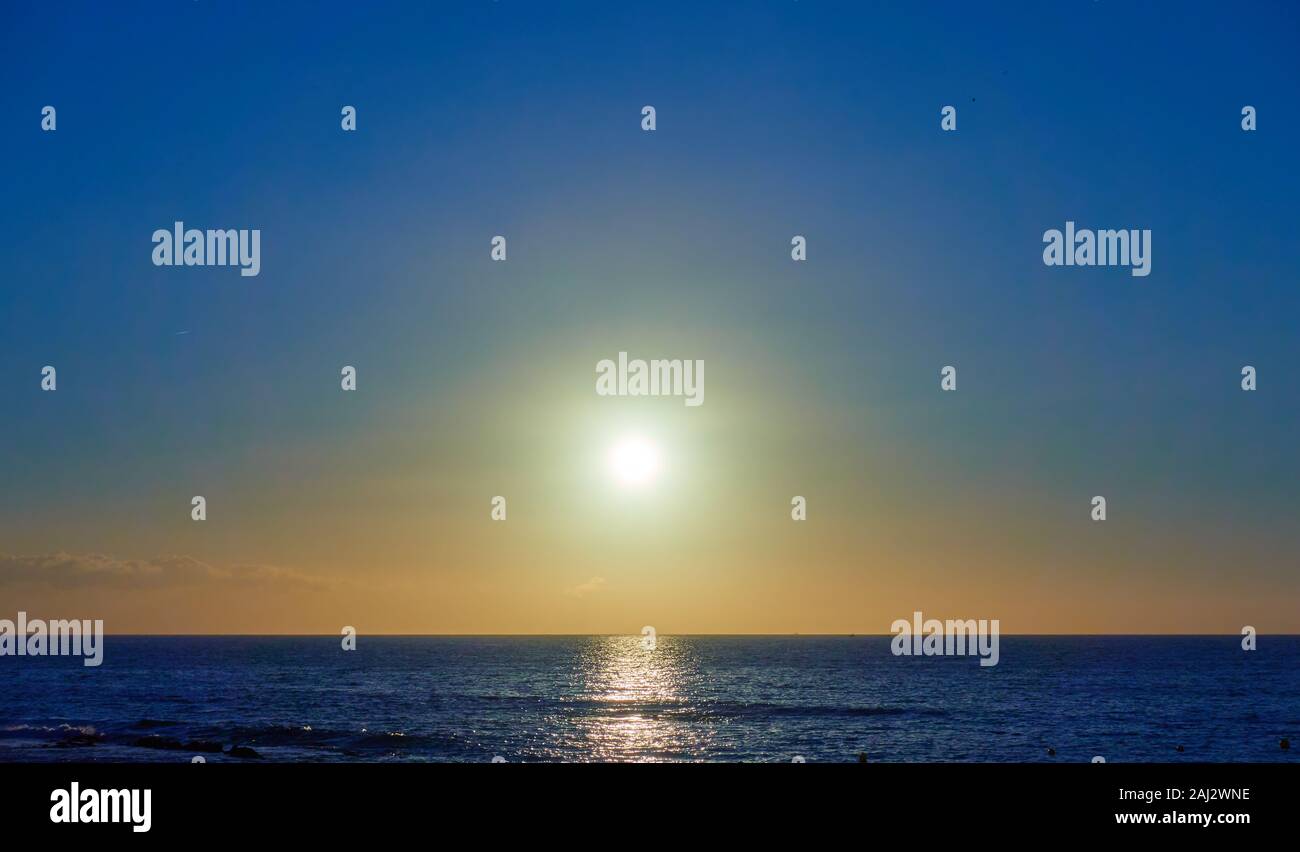 Sunset Cloudless Sky