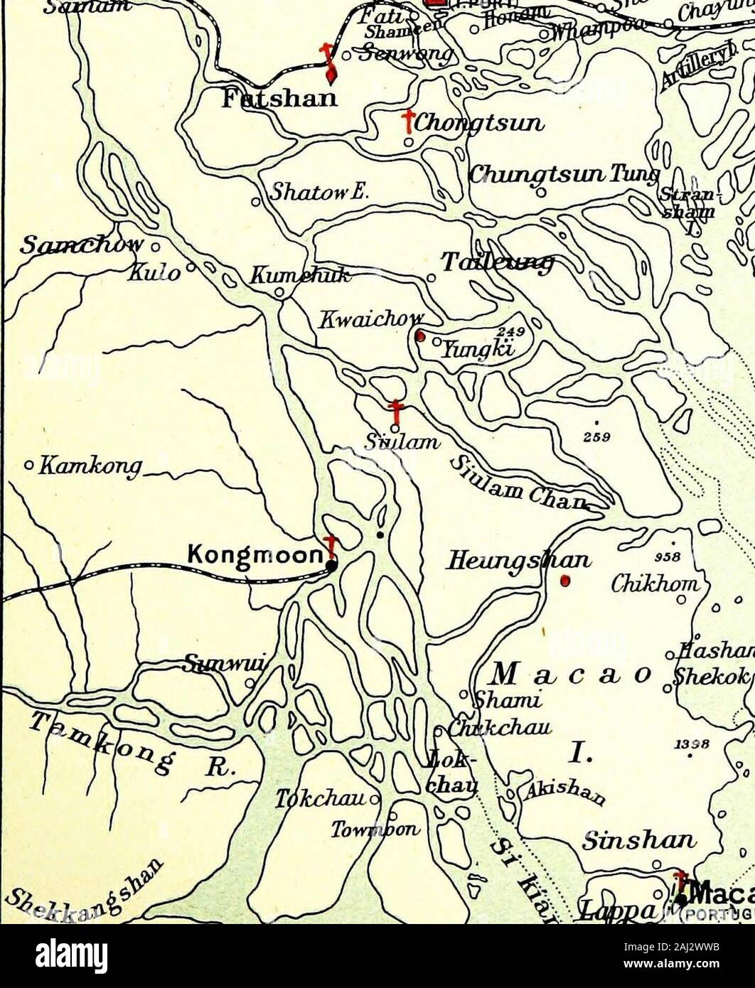 Complete atlas of China : containing separate maps of the eighteen ...