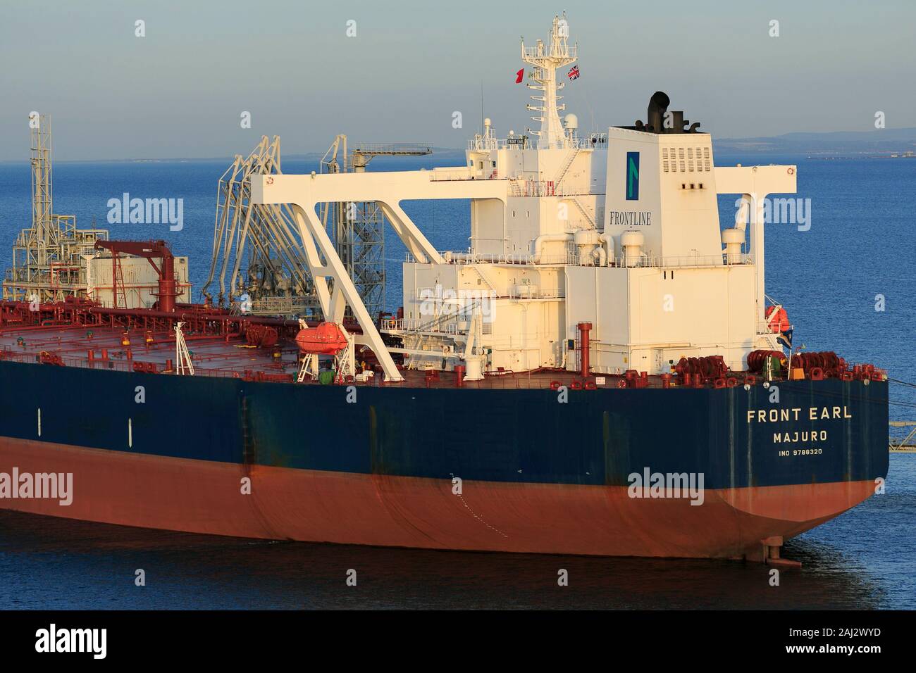 Oil Tanker, South Queensferry, Edinburgh, Scotland, United Kingdom ...