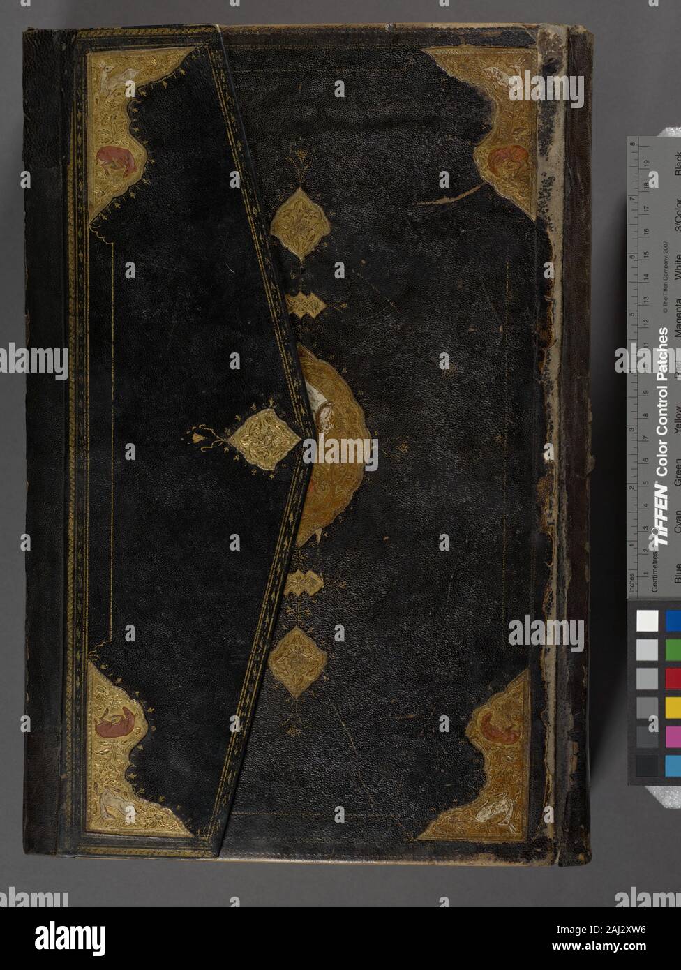 vintage book binding pattern art Stock Photo - Alamy