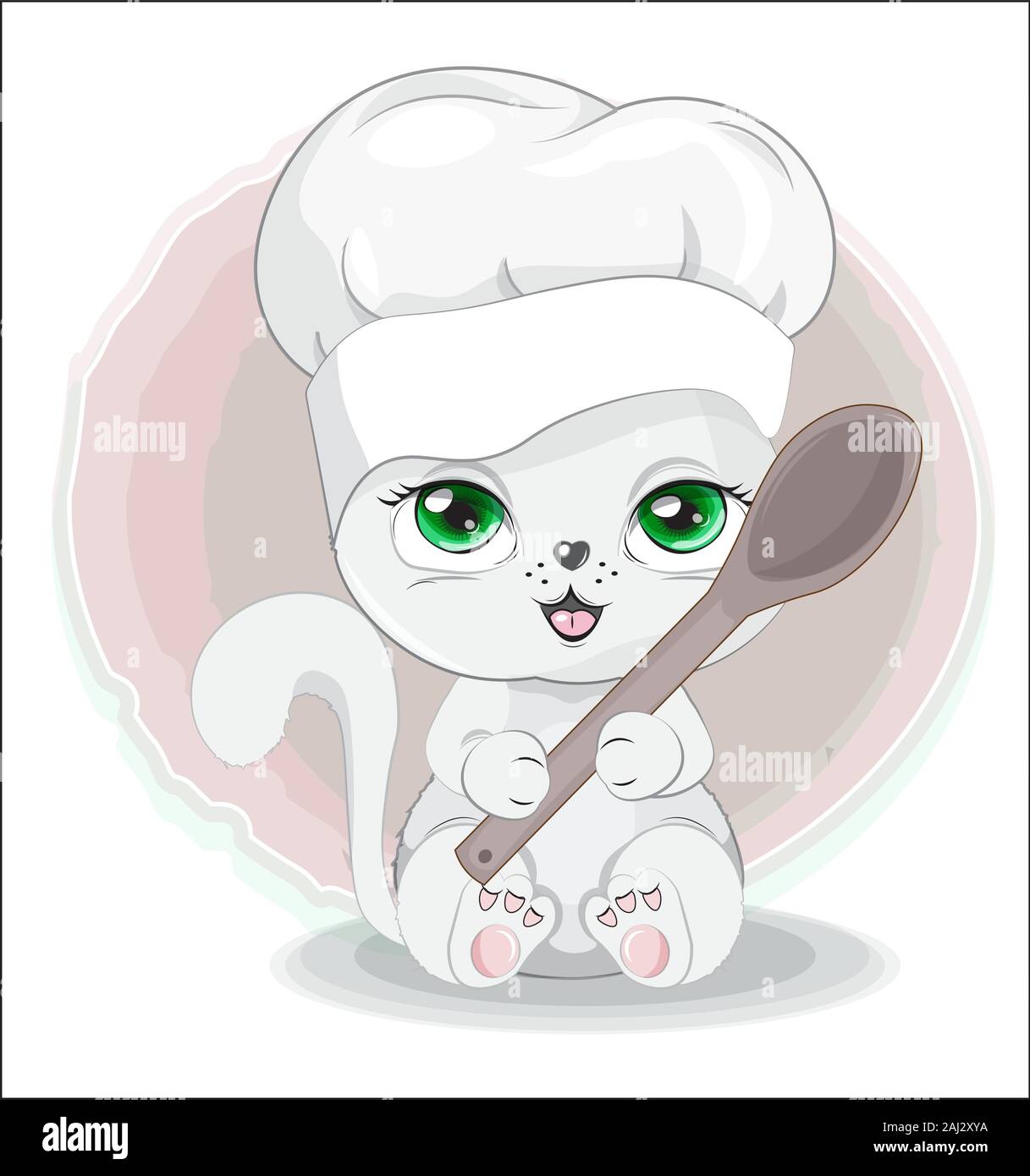 Cat cook Stock Vector Images - Alamy