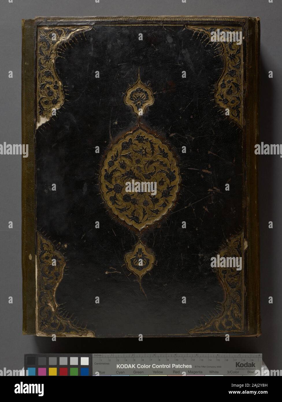 vintage book binding pattern art Stock Photo - Alamy