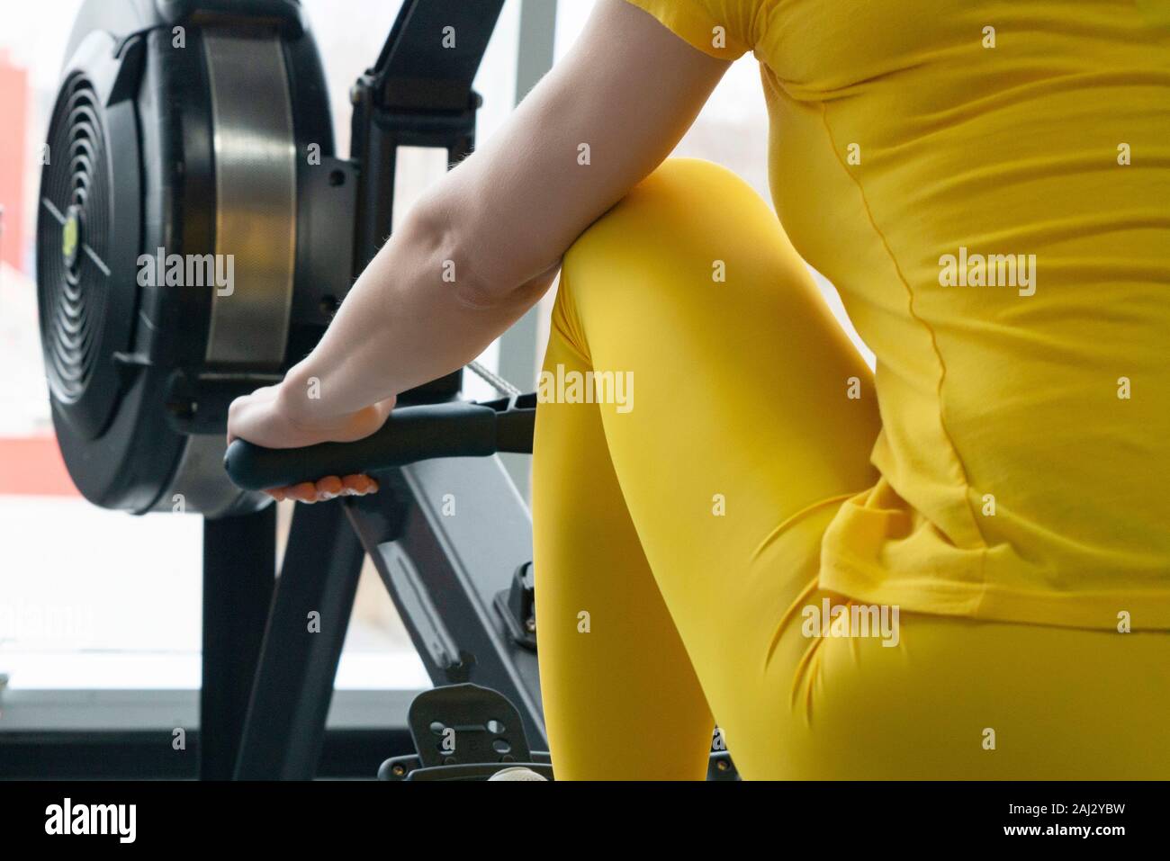 Rowing gymnasium hi-res stock photography and images - Alamy