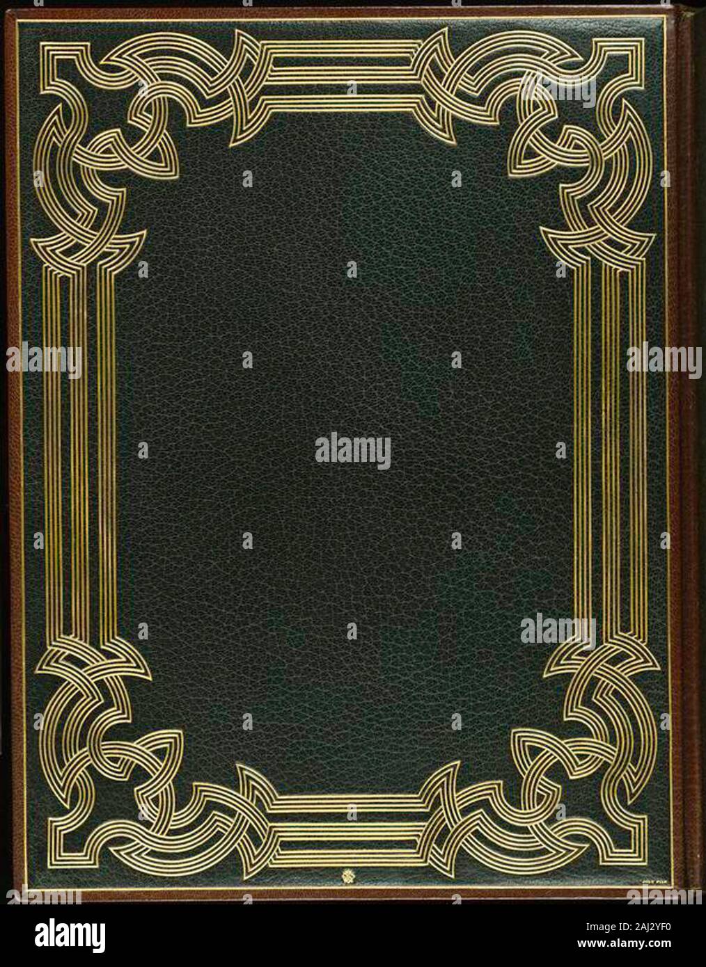 vintage book binding pattern art Stock Photo - Alamy