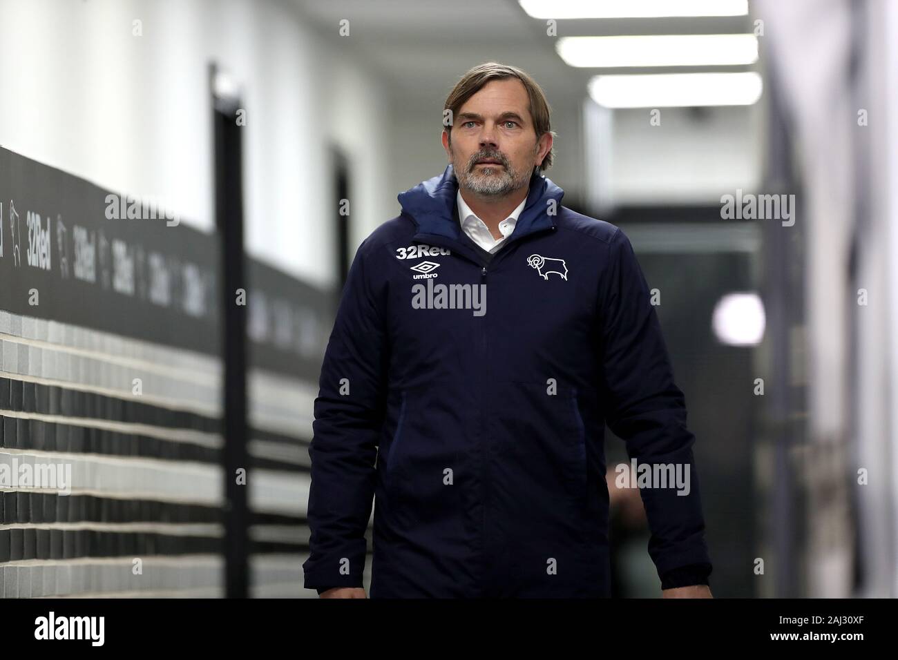 Derby County manager Phillip Cocu before the Sky Bet Championship match ...