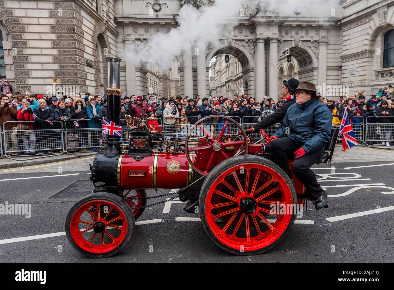 Miniature Steamers for Charity - The London New Year's Day Parade marks ...