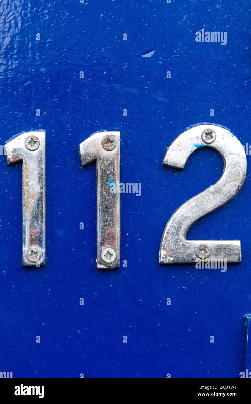 Number 112 hi-res stock photography and images - Alamy