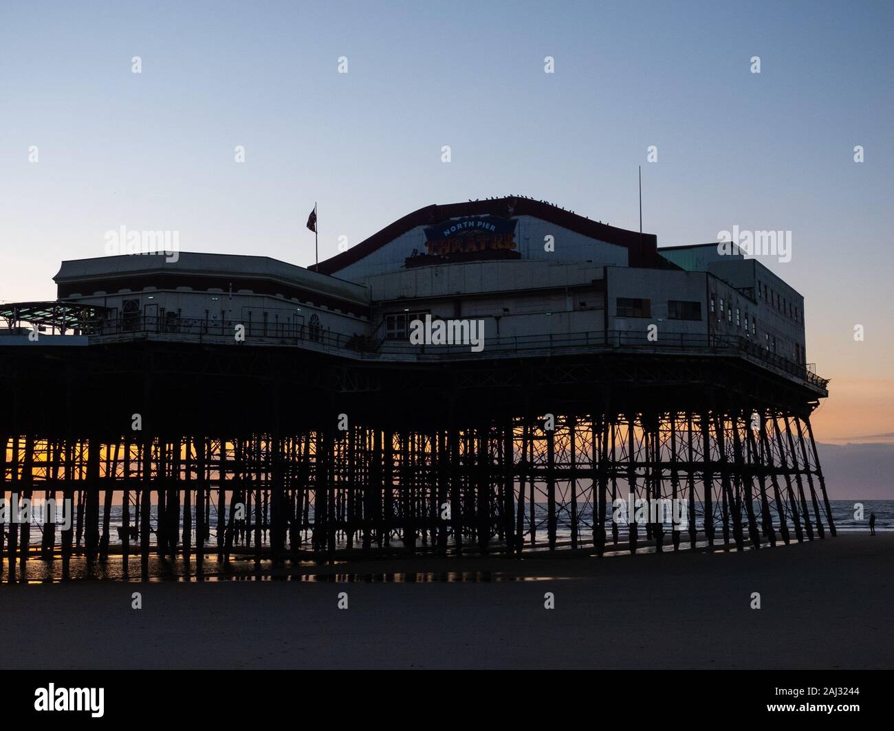 Blackpool north pier old hi-res stock photography and images - Alamy