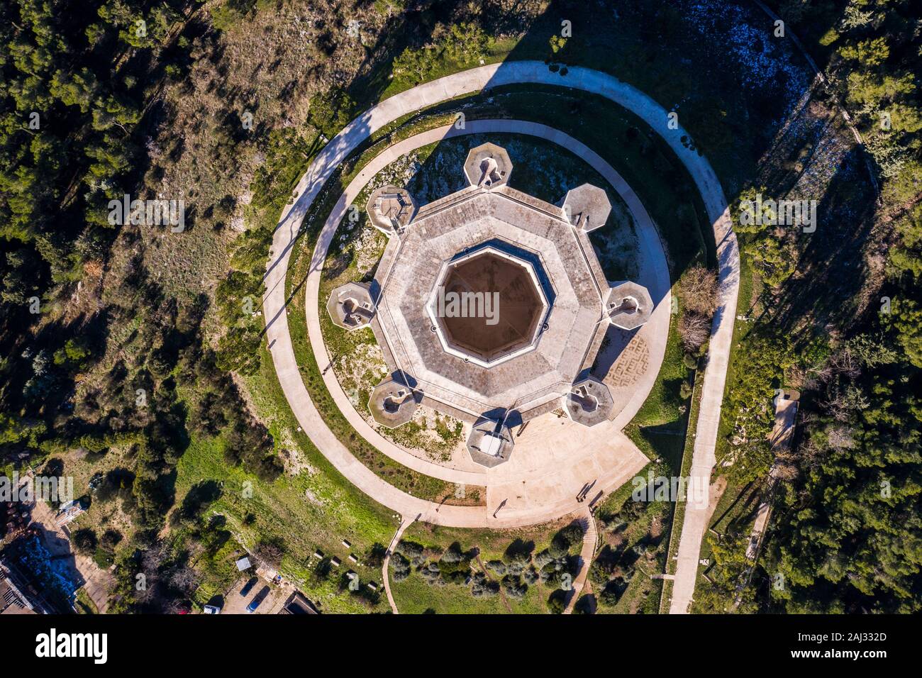 Castel del monte aerial hi-res stock photography and images - Alamy