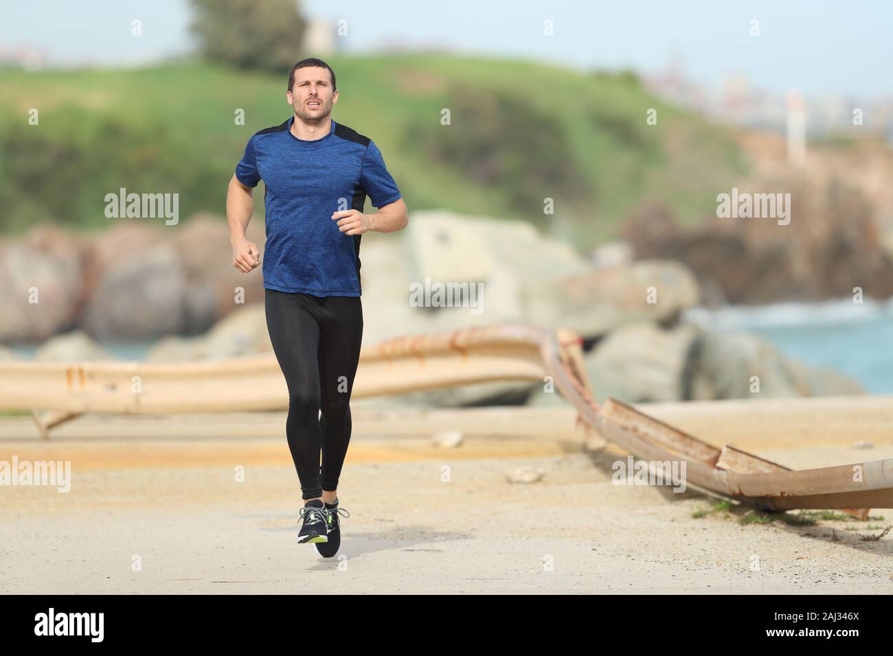Man running towards camera hi-res stock photography and images - Alamy