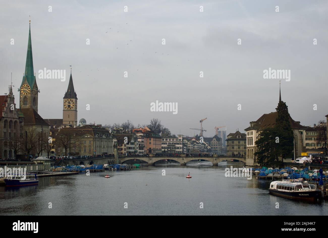 Munsterbrucke bridge hi-res stock photography and images - Alamy