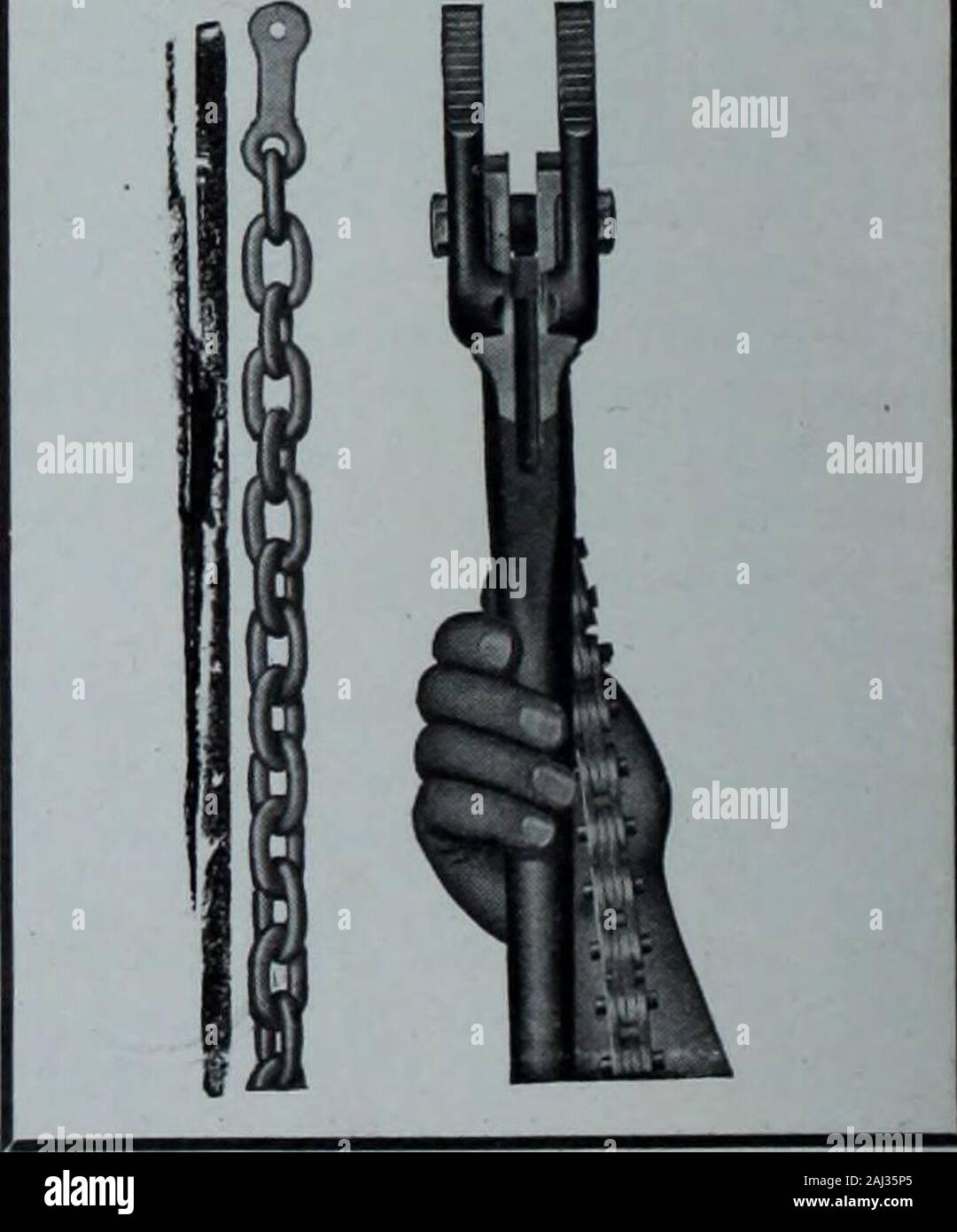 Chain tong hi-res stock photography and images - Alamy