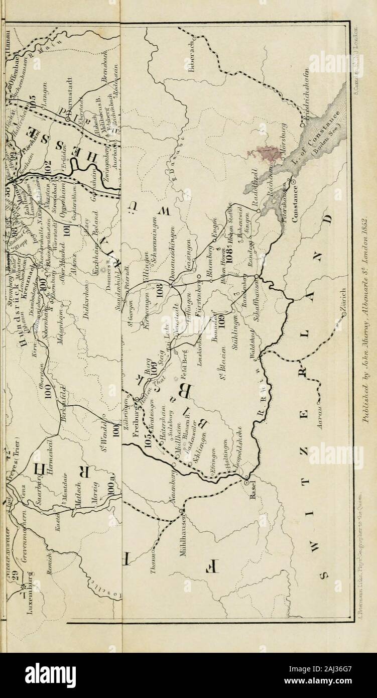 Map of trier hi-res stock photography and images - Alamy