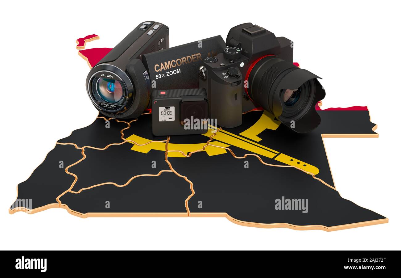 Angola 3d map Cut Out Stock Images & Pictures - Alamy