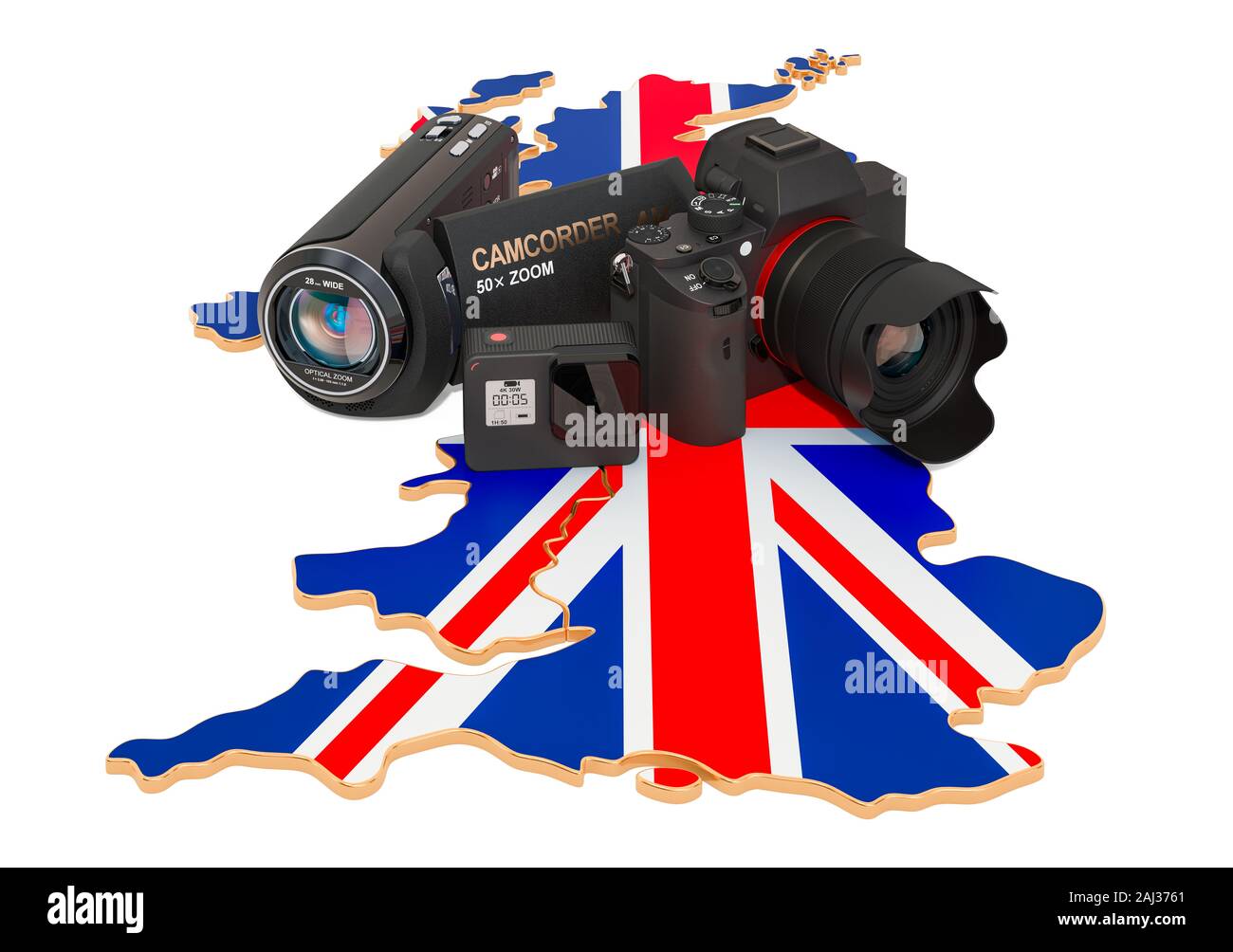 Digital uk map hi-res stock photography and images - Alamy