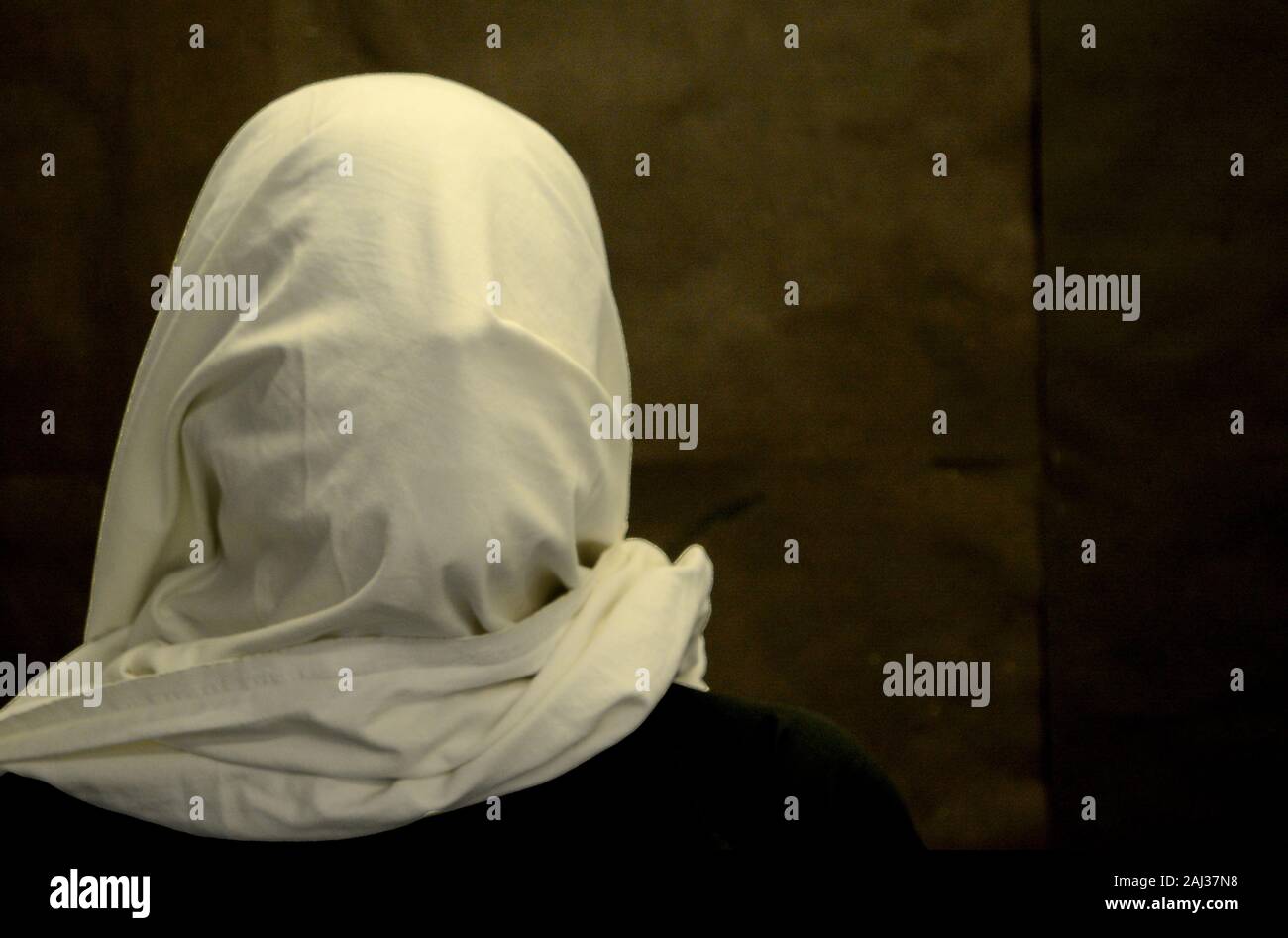 Mysterious figure shrouded in hi-res stock photography and images - Alamy