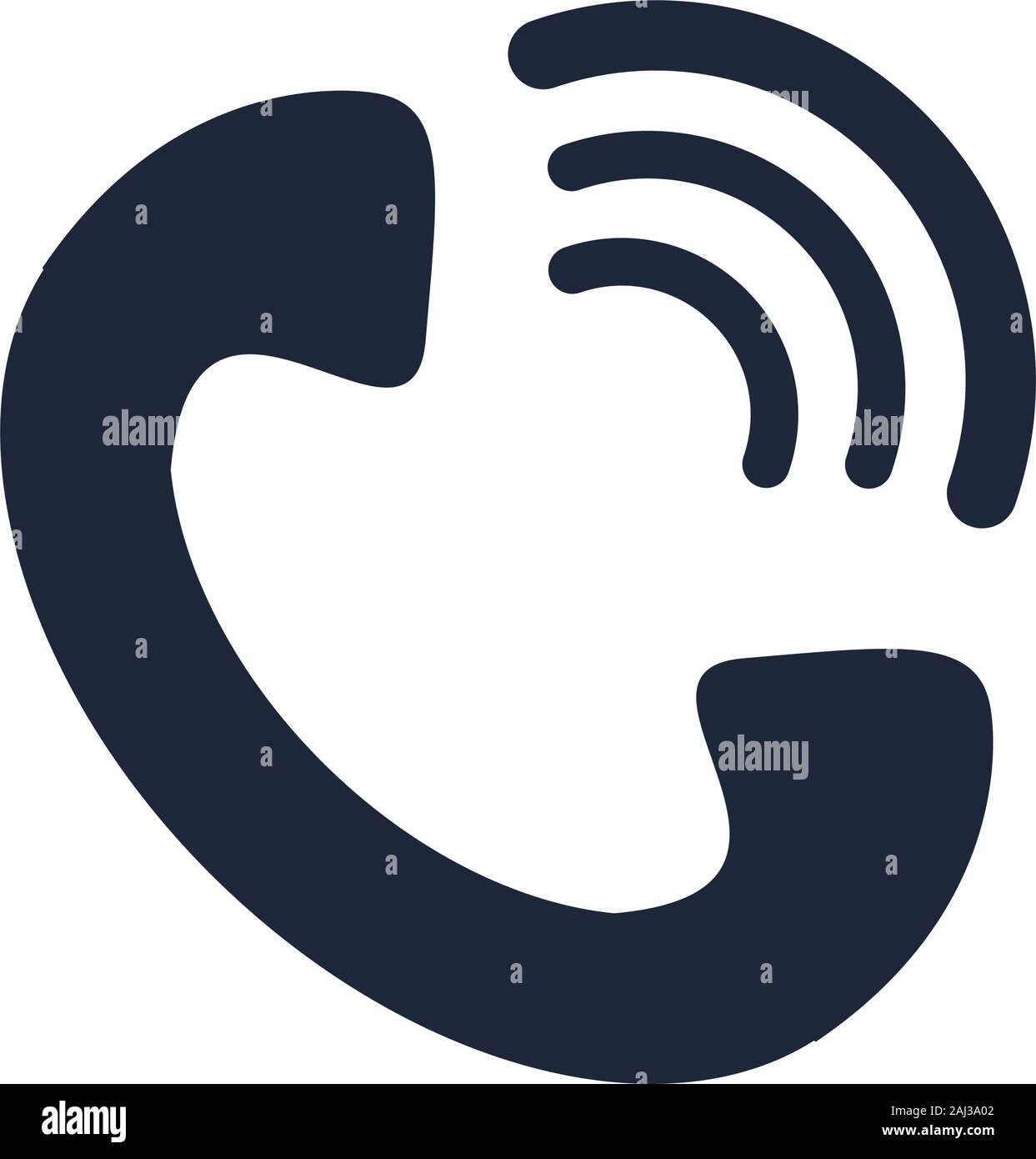 Cell phone waves Stock Vector Images - Alamy